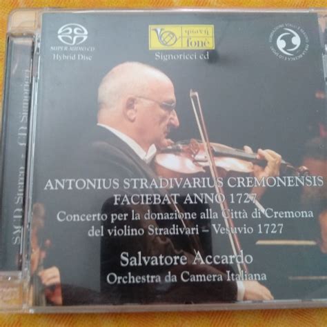 Salvatore Accardo Orchestra Da Camera Italiana Antonius Stradivarius
