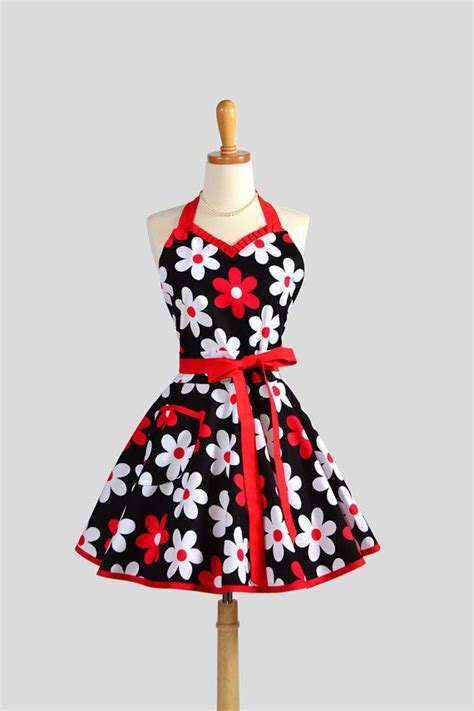 Sweetheart Retro Apron Sexy Womens Apron Lil Plain Jane In Etsy