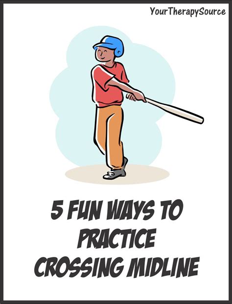 5 Fun Ways To Practice Crossing Midline Your Therapy Source