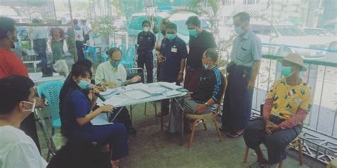 ကျောက်တံတားမြို့နယ်အတွင်း အသက် ၁၈ နှစ်အထက် ရှိသူများအား ကိုဗစ် ၁၉ ရောဂ