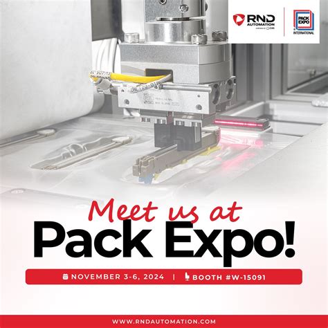 Rnd Automation On Linkedin W Packexpo2024 Countdowntopackexpo Rndautomation