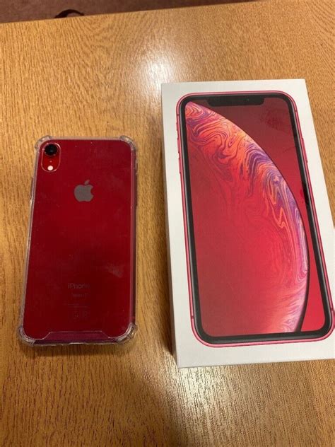 IPhone XR RED 64gb Unlocked Boxed Only Used Few Days In Sheffield