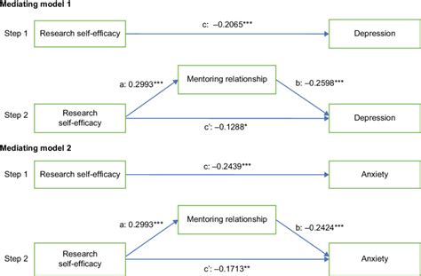 Theoretical Model Through Which Mentoring Relationship Mediates