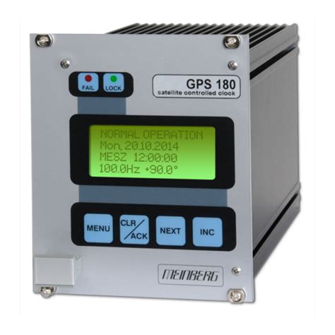 meinberg gps180 manual pdf download manualslib