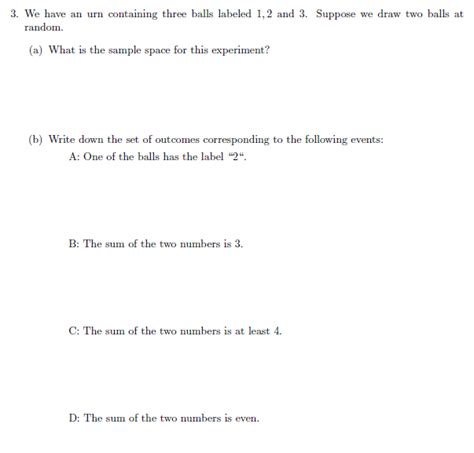 Solved C Calculate The Probability Of Each Of The Chegg
