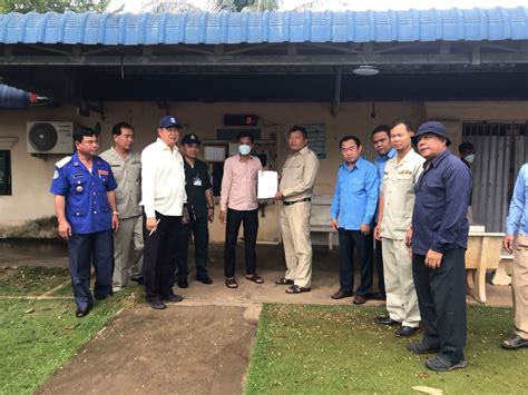 អាជ្ញាធរខេត្តប៉ៃលិនដឹកនាំមន្រ្តីក្រោមឱវាទចុះផ្អាកទីតាំងស្តង់ពោត និងដំឡូងមី