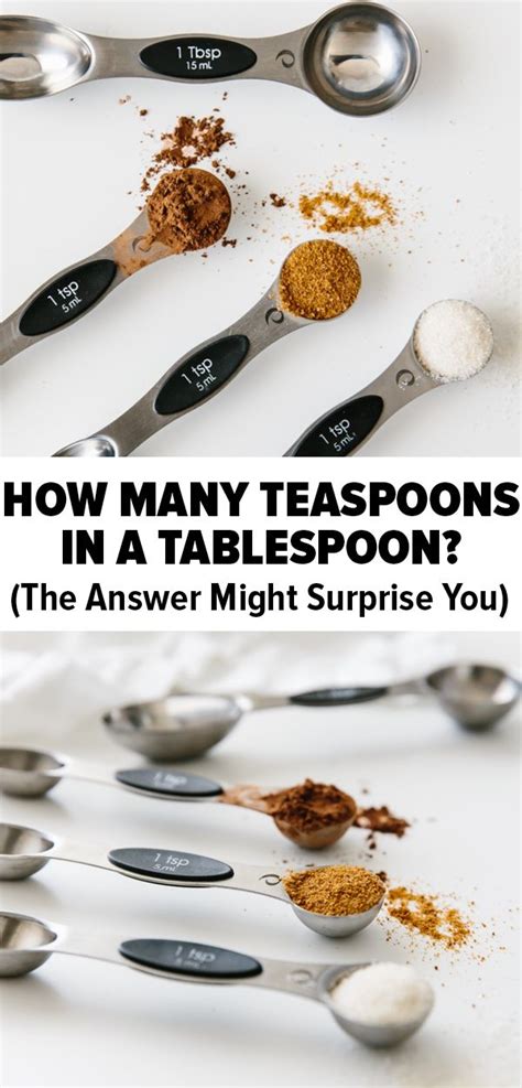 How Many Teaspoons In A Tablespoon Gluten Free Recipes Easy Vegetarian Recipes Easy
