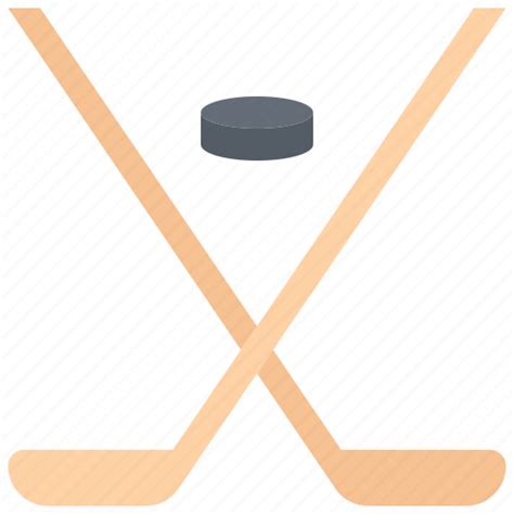 Hockey Match Player Puck Sport Stick Icon Download On Iconfinder
