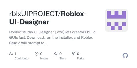 Github Rblxuiprojectroblox Ui Designer Roblox Studio Ui Designer