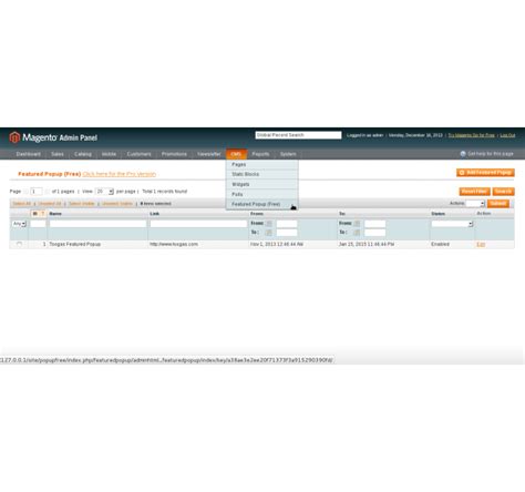 Toogas Featured Popup Free Magento Extension By Toogas