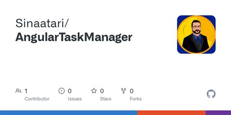 GitHub Sinaatari AngularTaskManager