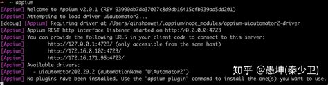 前端工程师用node js appium实现app自动化 知乎