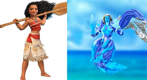 Moana Before And After By Dragoroku On Deviantart