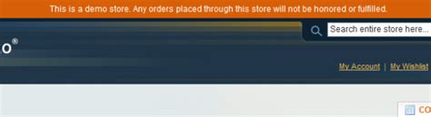 Enable Disable Demo Store Notice In Magento Magento X