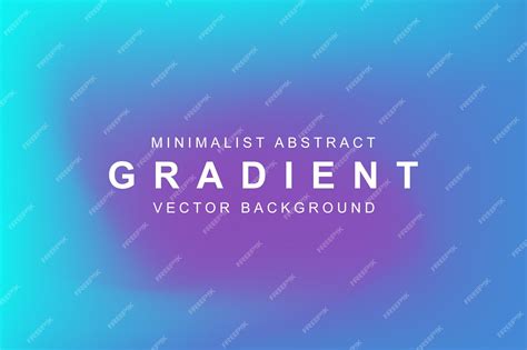 Premium Vector Minimalist Abstract Gradient Vector Background