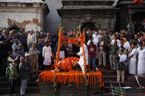 राजकीय सम्मानसहित पूर्वसभामुख ढुंगानाको अन्त्येष्टि सेतोपाटी