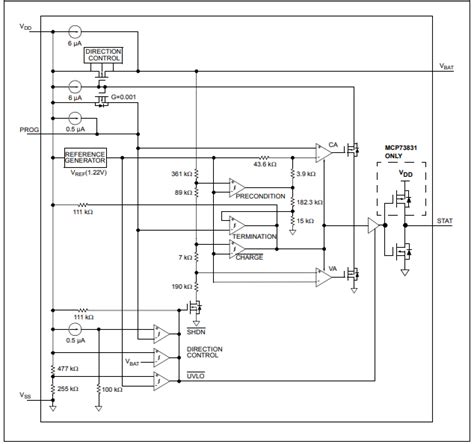 Mcp73831t Controller Pinout Datasheet And Circuit