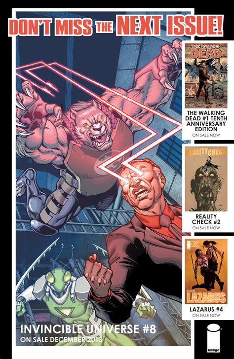 Invincible Universe Issue 7 Read Invincible Universe Issue 7 Comic