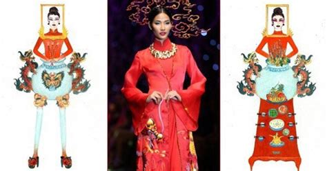 Tranh Cãi Trang Phục Bàn Thờ Cho Hoàng Thuỳ Dự Thi Miss Universe 2019
