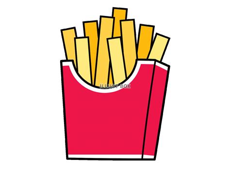 無料イラスト フライドポテト