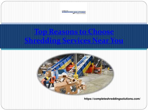 PPT Top Reasons To Choose Shredding Services Near You PowerPoint