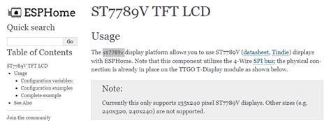 St7789v Esp32 Esphome Home Assistant Community St7789v Esp32 Esphome Home Assistant Community