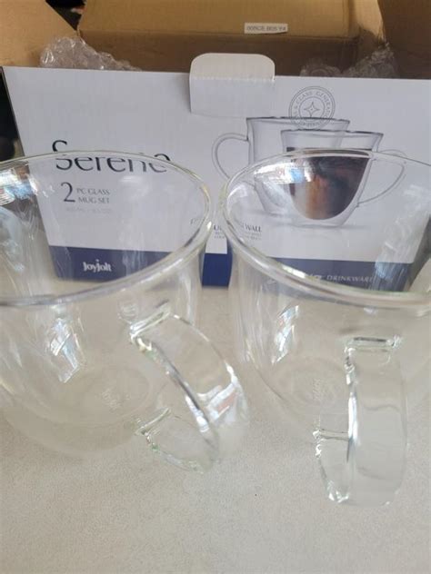 Joyjolt Glass Double Wall Mug Collection Set Of 4 Macys