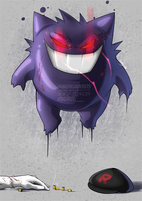 Oc Gengar Drawing Rpokemon