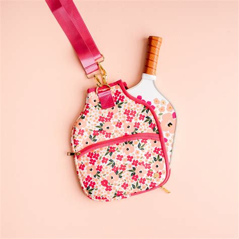 Lively Flora Pickleball Paddle Case The Darling Effect