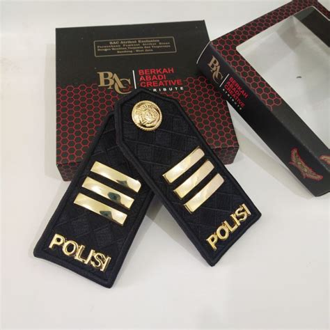 Jual Pangkat Pdu Akp Kain Exclusive Bac Atribut Shopee Indonesia