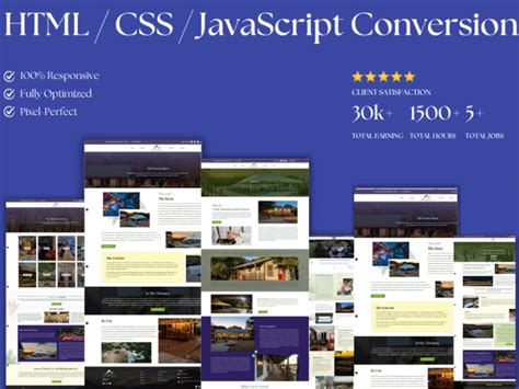 Any Design Coded In Fully Responsive Html Css Javascript Template