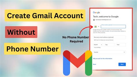 How To Create A Gmail Account Without Phone Number 2024 Manon Rubetta