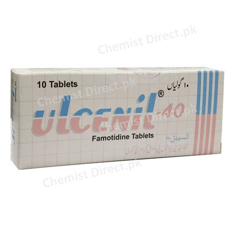 Ulcenil 40mg Tablet Chemistdirectpk