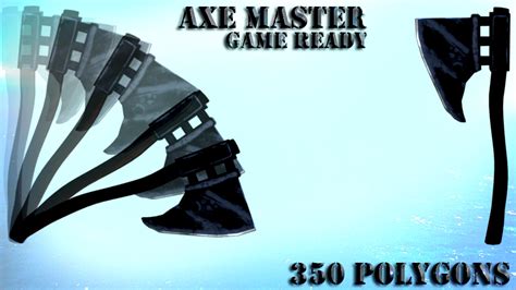 Axe Model 3d