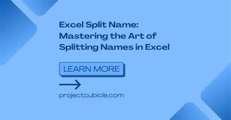 Excel Split Name Mastering The Art Of Splitting Names In Easy 6 Steps Excel Split Name Mastering The Art Of Splitting Names In Easy 6 Steps