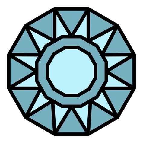 Premium Vector Emerald Jewel Icon Outline Emerald Jewel Vector Icon