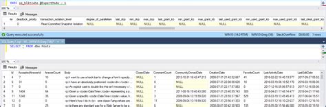 Using NoLock Makes Read Committed Snapshot Isolation Revert To Read Committed Greg S Ramblings