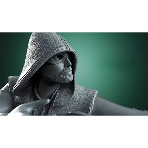 green arrow 3d printed bow and arrow set 3d printing model threeding