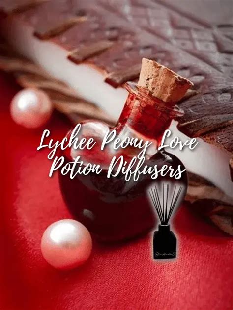 Lychee Peony Love Potion Diffusers BlacKandleS