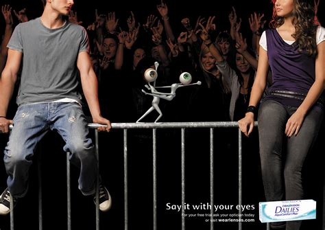 Ciba Vision - Say it with your eyes on Behance