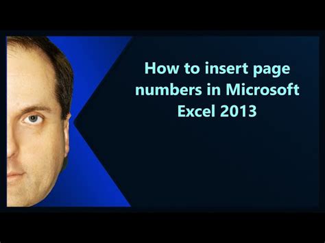 فیلم آموزشی نحوه درج شماره صفحات در Microsoft Excel 2013 با زیرنویس