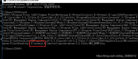 nodejs环境变量配置错误，导致npm run dev一直报错 npm run dev 配置不了 csdn博客