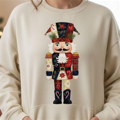 Patchwork Nutcracker Png Sized For T Shirts Pillows Mugs And More