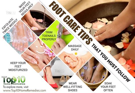 10 Foot Care Tips That You Must Follow Top 10 Home Remedies