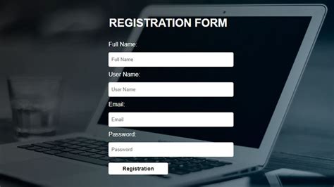 How To Create Simple Registration Form Using Only Html And My Xxx Hot