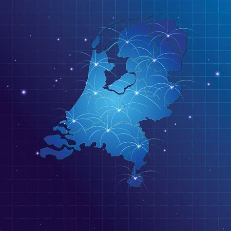 Holanda Mapa Vecto Internet Red 46474986 Vector En Vecteezy