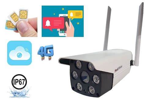 Купить беспроводную 4g камеру видеонаблюдения с сим картой уличная