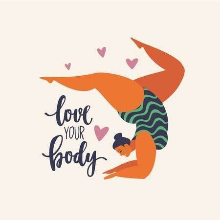 Pin By Paula Andrea Tobar On Afiches Body Positivity Art Happy Yoga