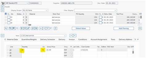 Solved Can We Create Partial Service Entries In Po S4 Han Sap