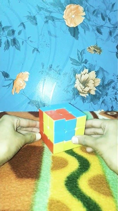 How To Make Cube In A Cube Pattern Without Long Algorithm Short Youtube